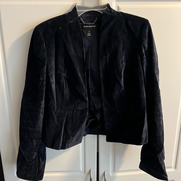 Club Monaco | Jackets & Coats | Club Monaco Satin Jacket | Poshmark